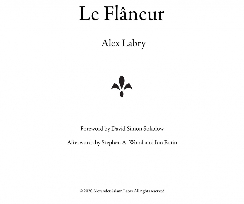 About Le Flâneur – Alex Labry Photographer